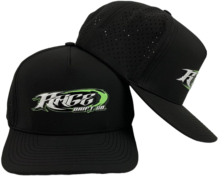 5-Panel Hat – Water Resistant PVC RDC Logo v2 – Rage Drift Co.